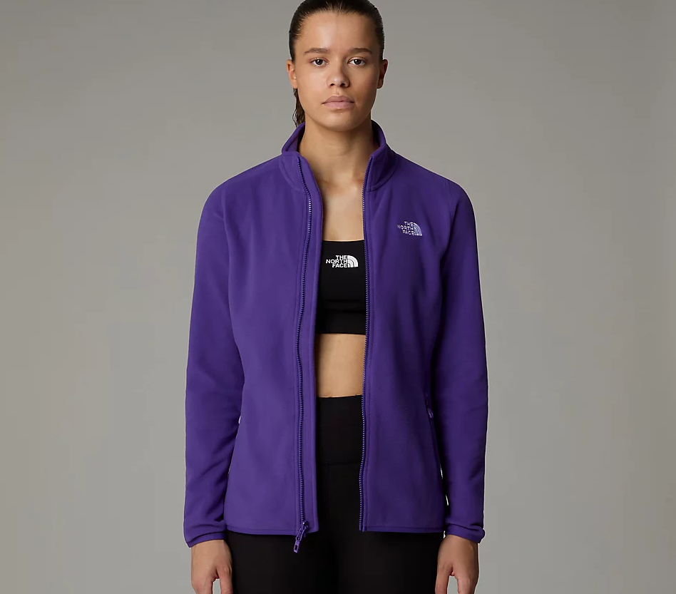 The North Face 100 Glacier Fleece Peek Purple Damen Rockers Shop
